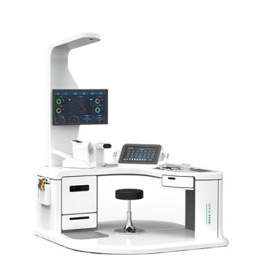 China A4 Laser Printer and AC100-240V Power Supply Body Health Analyzer Telehealth Kiosk Devic for sale