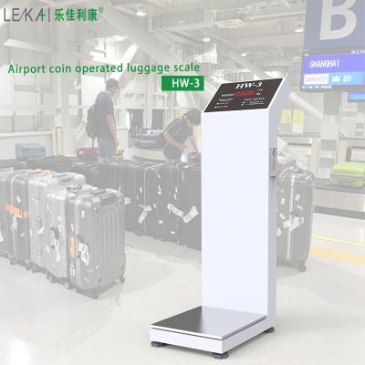 Cina Conveniente macchina di pesatura a moneta per pesare i bagagli degli hotel aeroportuali in vendita