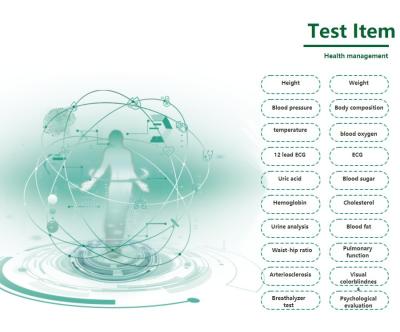 China Multifunctional Health Diagnostic Kiosk for End Hospitals 24-Hour Checkups Made Easy for sale