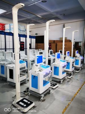 China 15'' LCD Touch Screen Smart Full Body Check Up Kiosk for Health Centers for sale