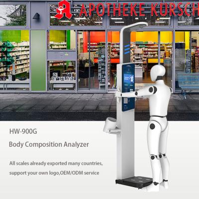 China Weight Height Body Fat Analyzer Scale for Self Service Body Health Checking Machine for sale