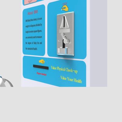 China Máquina de peso de altura e altura com medida de IMC e impressão térmica à venda