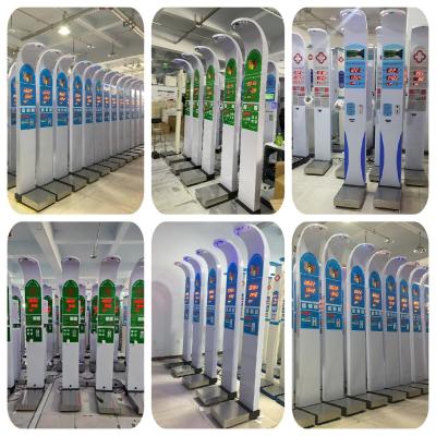 China Máquina de peso de altura e altura com medida de IMC e impressão térmica à venda