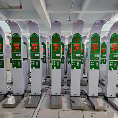 China Height Range 0-200cm Digital Body Weighing Scale with Height Measurement and Printer for sale