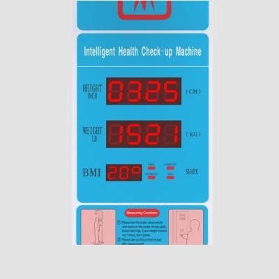 China Height Range 0-200cm Digital Body Weighing Scale with Height Measurement and Printer for sale