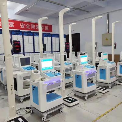 China Self Service Diagnostic Instrument Health Station with Acrylic Body and Wifi Connection for sale