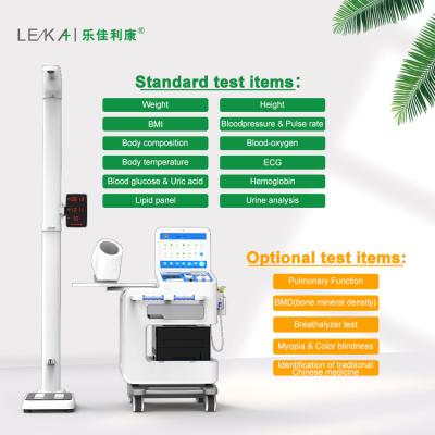 China All-in-One Health Check Made Easy Self-Service Telemedicine Kiosk with 15-Inch Screen for sale