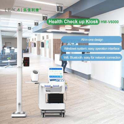 China All-in-One Health Check Made Easy Self-Service Telemedicine Kiosk with 15-Inch Screen for sale