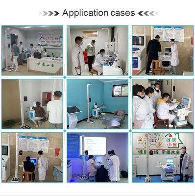 China 2022 Newest Full Body Diagnosis Test Equipment LCD Display Weight Measure Range 8-200kg for sale