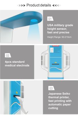 중국 동전 조작 LCD 디스플레이 중량 및 키 건강 검사 중량 척도 중국 판매용