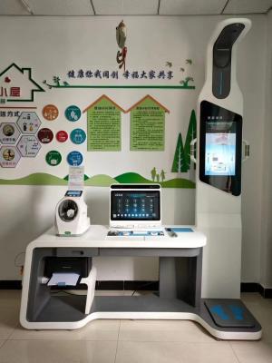 Cina Chiosco medico avanzato per la telemedicina di valutazione della salute 18,5 pollici 21,5 pollici Display in vendita