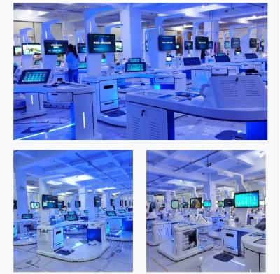 Cina Chiosco medico avanzato per la telemedicina di valutazione della salute 18,5 pollici 21,5 pollici Display in vendita