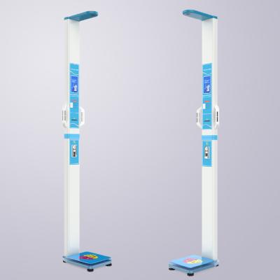 China Ultrasonic Body Composition Analyzer Scale for Height Range 60-200cm Division 0.1cm for sale