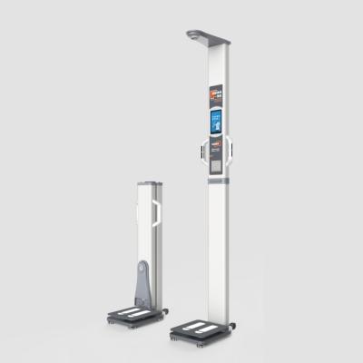 China ODM Supported Digital Electronic Body Fat Analyzer Scale with Printer Arabic English Russian Spanish Thai for sale