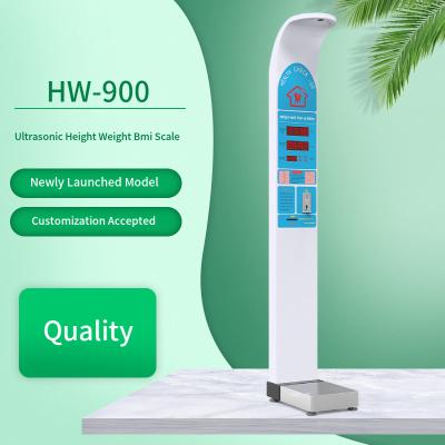 중국 100-240V 200kg BMI 키와 체중 측정기 체육관 서식 척도 키 60-200cm 판매용