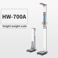 China Ultrasonic BMI Body Fat Analyzer with Height Measurement Function and 60-200cm Range for sale