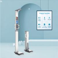 China LCD Display Type BMI Ultrasonic Height Weight Scale Customized Support for Weighing for sale