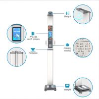 China LCD Display Type BMI Ultrasonic Height Weight Scale Customized Support for Weighing for sale
