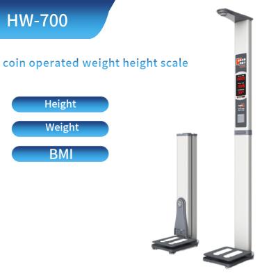 중국 LED/LCD 디스플레이로 33*46*230cm의 의사 스케일 높이와 무게 측정 기계 판매용