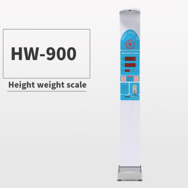 Quality AC100-240V Power Supply Medical BMI Body Scale with Ultrasonic Height Weight System for sale