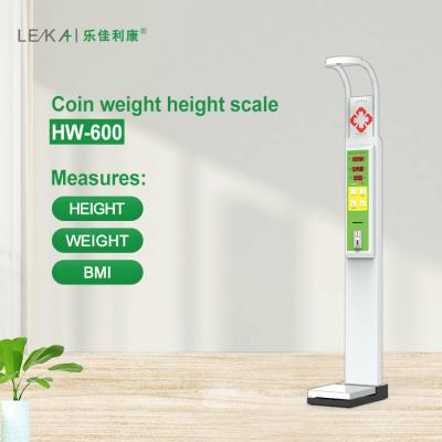 China Voice Broadcast Automatic Measurement Collapsible Height and Weight Scale with Speed for sale