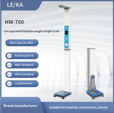 Cina Intelligent Scale Machine per misurare con precisione altezza e peso del corpo umano in vendita