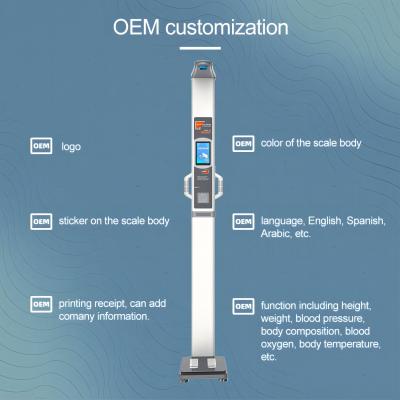 中国 デジタル精密バランス BMIと身体組成分析 LCDディスプレイ 220V/50Hz 販売のため