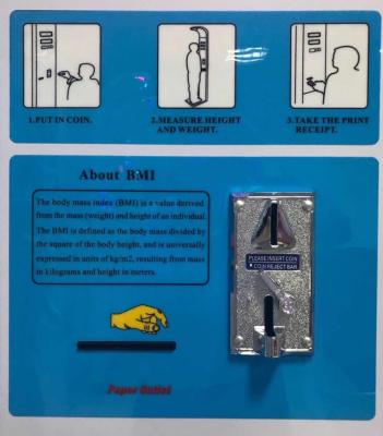 China HW-900 BMI Automaten mit Drucker und mehrsprachiger elektronischer Waage zu verkaufen