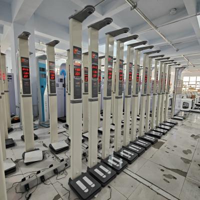 China Azul HW-700 200 kg Balanza electrónica de peso con ruedas Conveniente y fácil de usar en venta