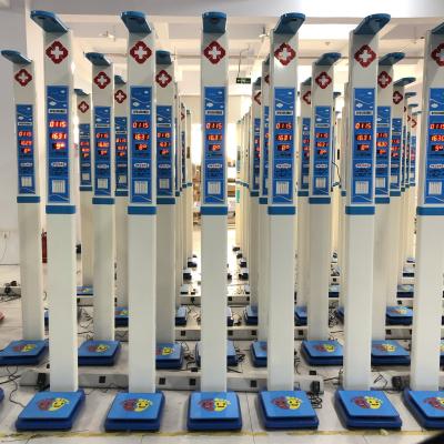 Cina Macchina di vendita automatica con display a LED, con moneta, per la misurazione del peso corporeo in vendita