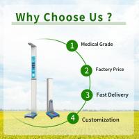 China LED/LCD Display Digital Height Weight BMI Scale Machine for Body Composition Analysis for sale