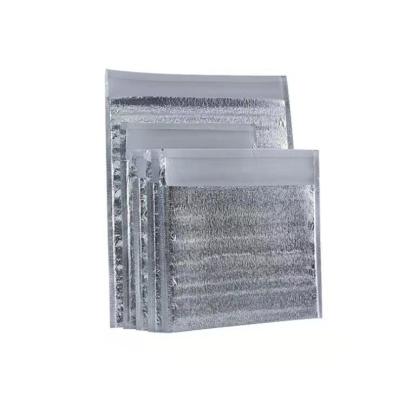 China Impresión de logotipo Bolsa de enfriador para entrega de alimentos de papel de aluminio y gel de hielo térmico EPE en venta