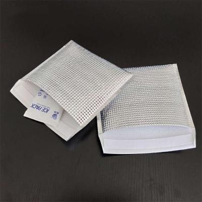 China Logo Printing Cooler Bag Pack voor voedsellevering Aluminiumfolie en gel ijs thermisch EPE Te koop