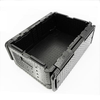 China 10l 15l 19l 20l Biologisch afbreekbare koelbox vouwbare thermische isolatiecontainer Restaurant conservering Te koop