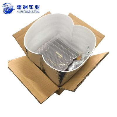 China Envases de cajas de pescado personalizables Envases de contenedores de aislamiento térmico con lana de perla en el interior en venta