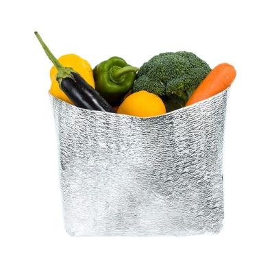China Materiales de papel de aluminio aislados para revestimiento de cajas de cartón para mantenimiento de la temperatura en venta