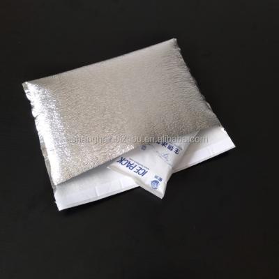 China Comércio de alimentos frios Cooler de papel de alumínio isolado bolha de calor com logotipo personalizado à venda