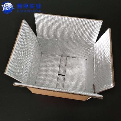 Cina Imballaggio isolante in foglio di alluminio Cartone Caviale Cioccolato Trasporto HZ-XPS in vendita