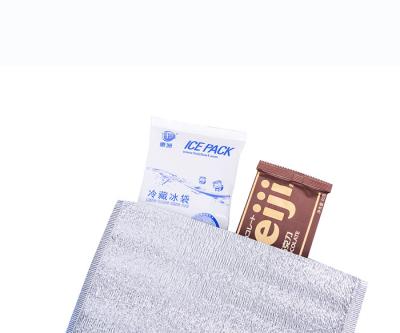 China Aluminiumfolie koelzak voor koude voedselbezorging Geïsoleerde scheepvaartdoos Liner Waterdicht Te koop