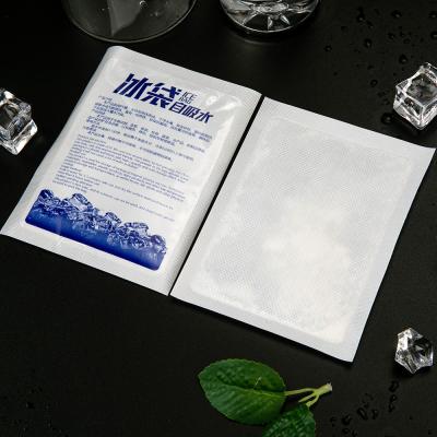 Cina medicinali confezioni di ghiaccio secco per la spedizione Alimenti di raffreddamento Multi Cube Gel Ghiaccio Confezione a freddo Pad Sheet Storage in vendita