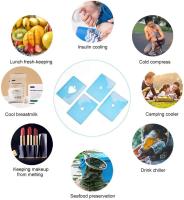 China Outer Material HDPE Hard Shell Plastic Refrigerator Cold Accumulator Eutectic Plate For Food Fresh for sale