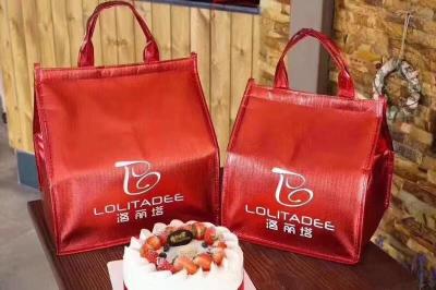 Cina Bambine sacchetto termale per pranzo per adulti cibo caldo tessuto non tessuto insulazione termica borsa di schiuma ufficio all'aperto in vendita