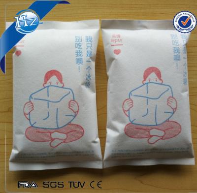 中国 柔らかいジェルアイスパック 青 白 食品配送用 冷却器 受け入れられる OEM/ODM 内部材料 尿素 販売のため