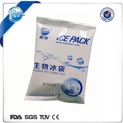 Cina Riutilizzabile senza sudore Gel freddo Ice Cooler Pack Box per alimenti Carne Urea Materiale interno in vendita