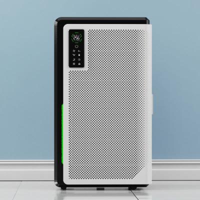 中国 電話はPm 2.5 Hepaの全家のオフィスのために壁に取り付けられた紫外線空気清浄器を制御する 販売のため
