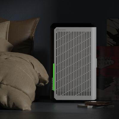 Cina Purificatore UV astuto bianco dell'aria di Wifi Hepa con l'operazione mobile del App dello schermo del LED in vendita