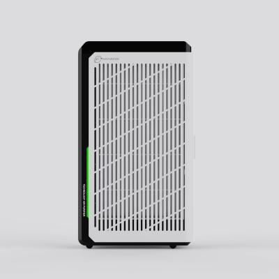 Cina Purificatore UV astuto bianco dell'aria di Wifi Hepa con l'operazione mobile del App dello schermo del LED in vendita