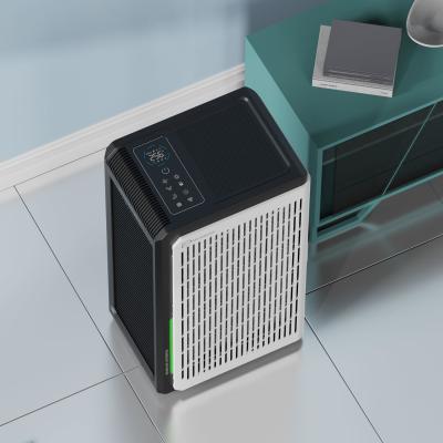 Cina Purificatore UV astuto bianco dell'aria di Wifi Hepa con l'operazione mobile del App dello schermo del LED in vendita