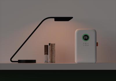 Cina Funzione di Tuya del purificatore dell'aria di controllo di WiFi delle luci UV di Mini Portable Hepa Filter in vendita