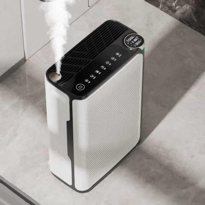 Cina Electrical Home Appliances Hepa UV Air Purifier With Spray Humidifier 115W in vendita
